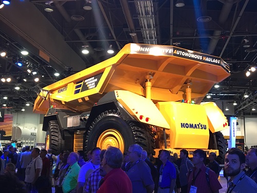 Komatsu Autonomous Haulage Vehicle Introduction